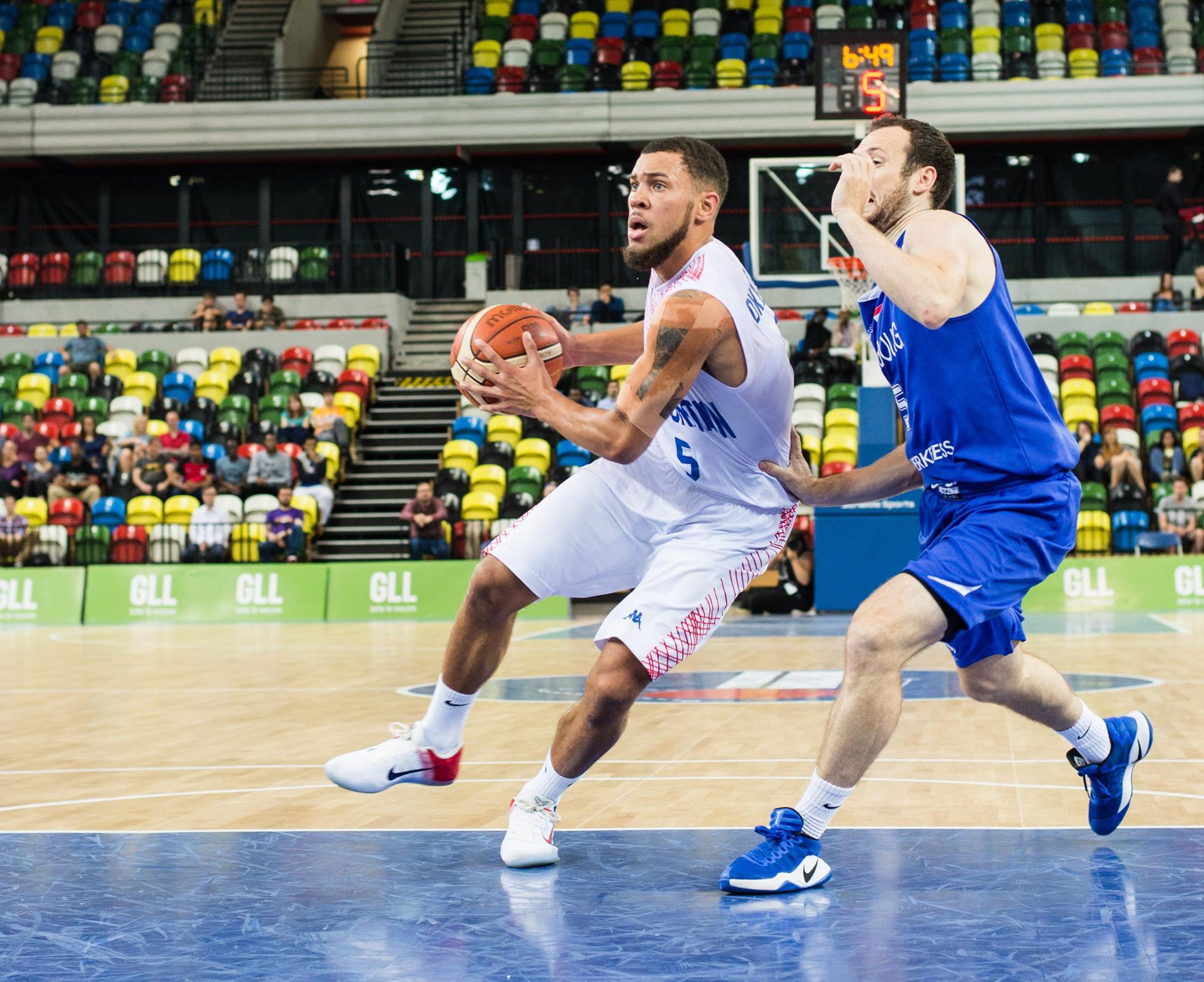Teddy Okereafor Eurobasket 2017 Qualifiers Highlights - Hoopsfix.com