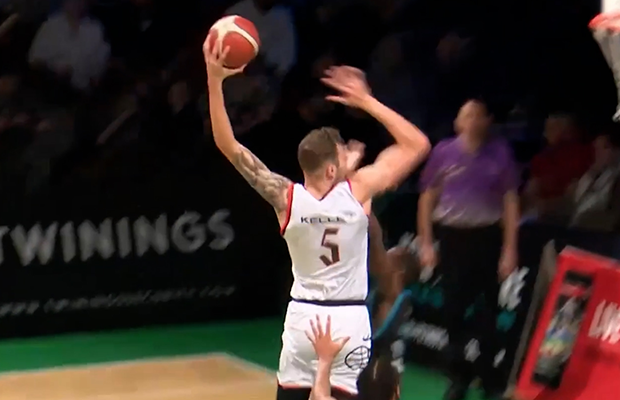 Kylor Kelley explodes for the lefty tomahawk! BBL Top 10 Plays - Week ...