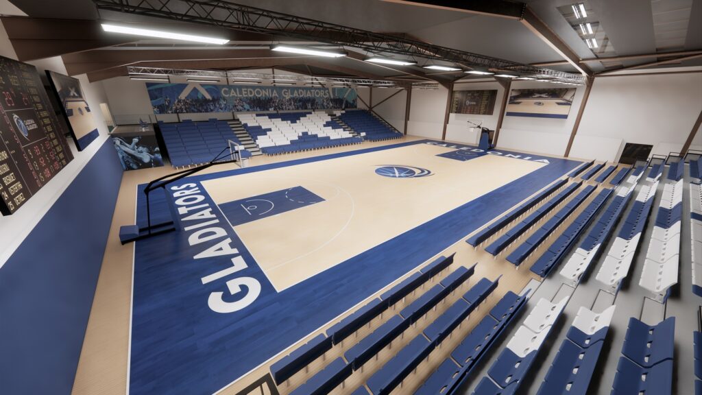 Caledonia Gladiators reveal first look at new multi-million-pound ...